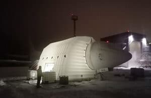 Inflatable Shelters for Engine Change & Aircraft Maintenance